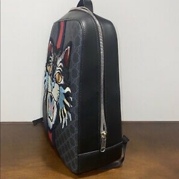 Gucci | Bags | Mens Gucci Angry Cat Backpack | Poshmark